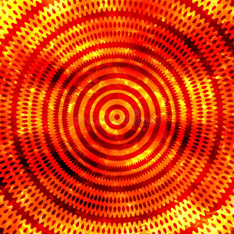 Red Fire Pattern Background Stock Illustration - Illustration of burn ...