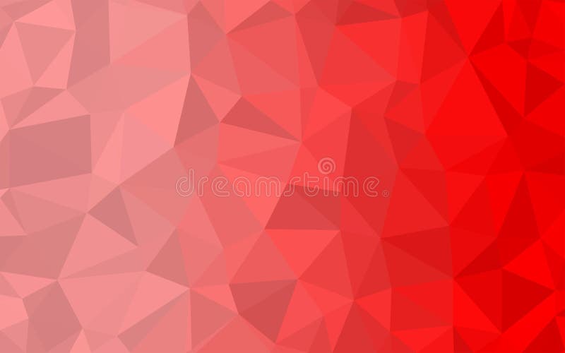 Art Red Polygon Abstract Pattern Background Stock Illustration ...