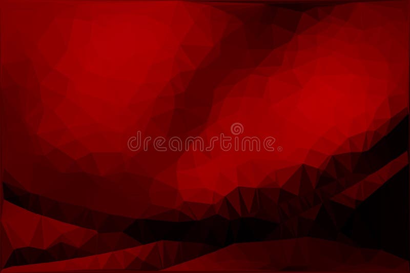 Art Red Polygon Pattern Background Stock Illustration - Illustration of ...