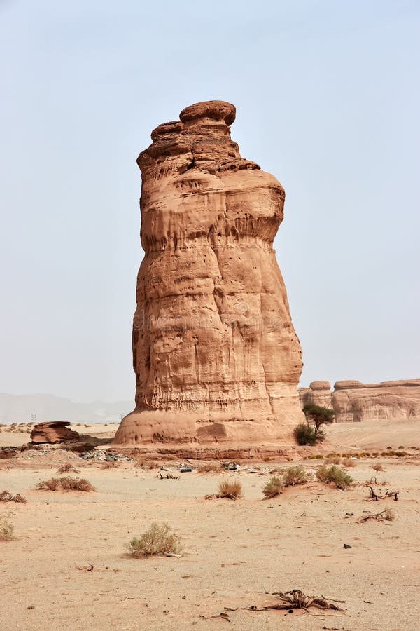 Art Rocks in the Desert Close Al Ula, Saudi Arabia Stock Photo - Image ...