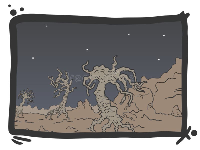 Art scene comic stock vector. Illustration of serene - 51673355