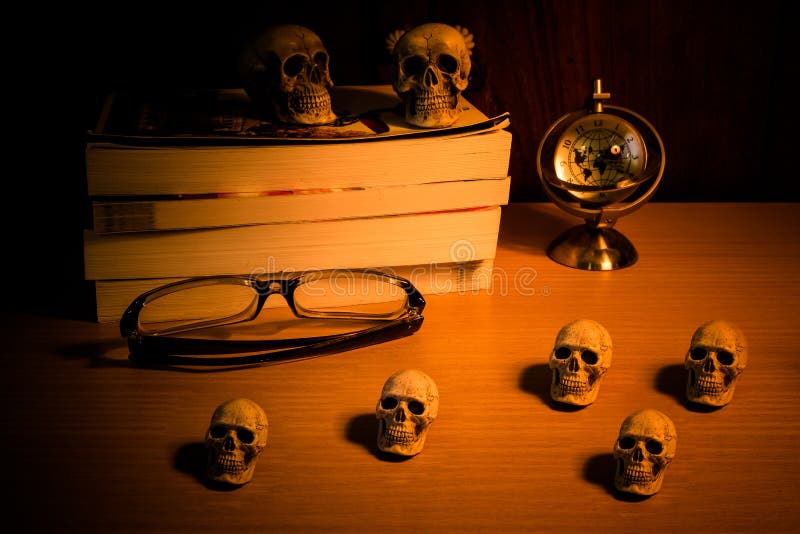 Art skull stock photo. Image of boards, ghost, dark, biological - 63332524