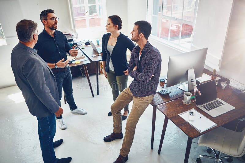 The Art of Solving Creative Problems Requires Thinkers. a Group of ...