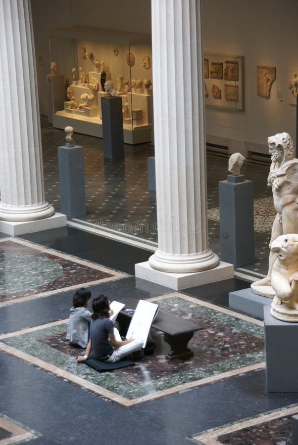 Art Students Looking for Inspiration Editorial Image - Image of ...