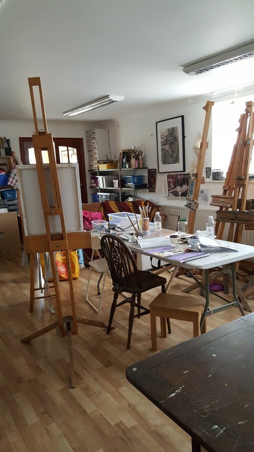 Artist s workshop stock photo. Image of horizontal, color - 30662104
