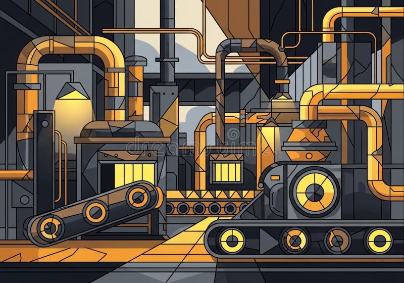 Digital Aesthetic Emphasizing Symmetry Stock Illustrations – 2,319 ...