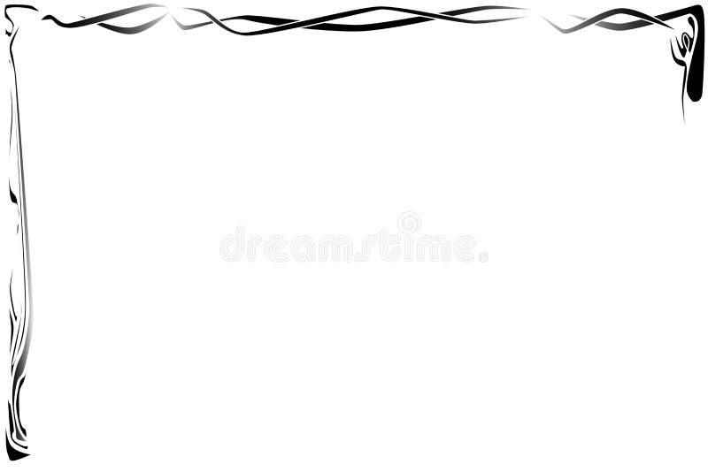 Art Page Border stock vector. Illustration of white - 113795494