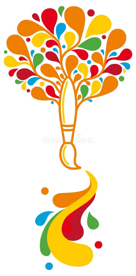 Art symbol stock vector. Illustration of vector, tool - 12230249