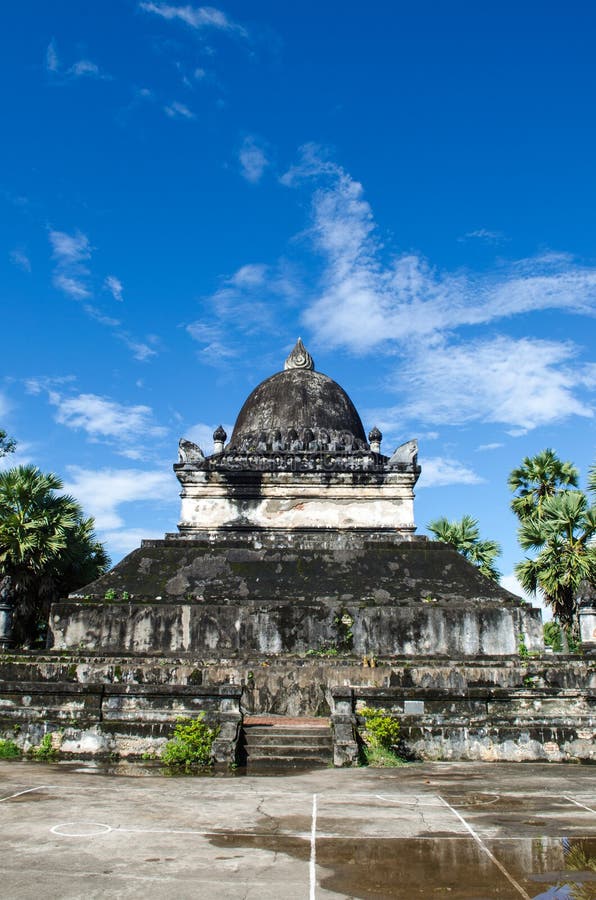 Art in Temple, Ancient Temple, Laos. Stock Image - Image of buddhism ...