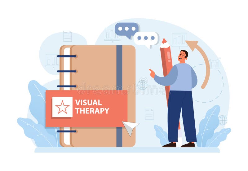 Art Therapy. Character Developing a Creativity. Self-expression Idea ...