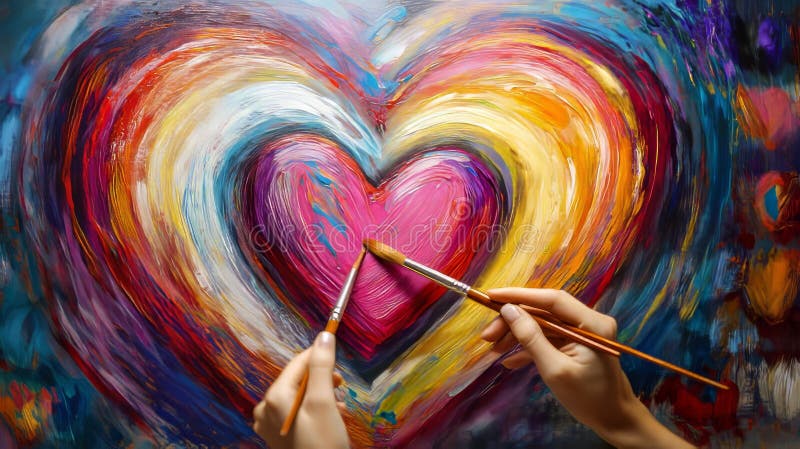 In an Art Therapy Session, a Client Generates Artwork Representing ...