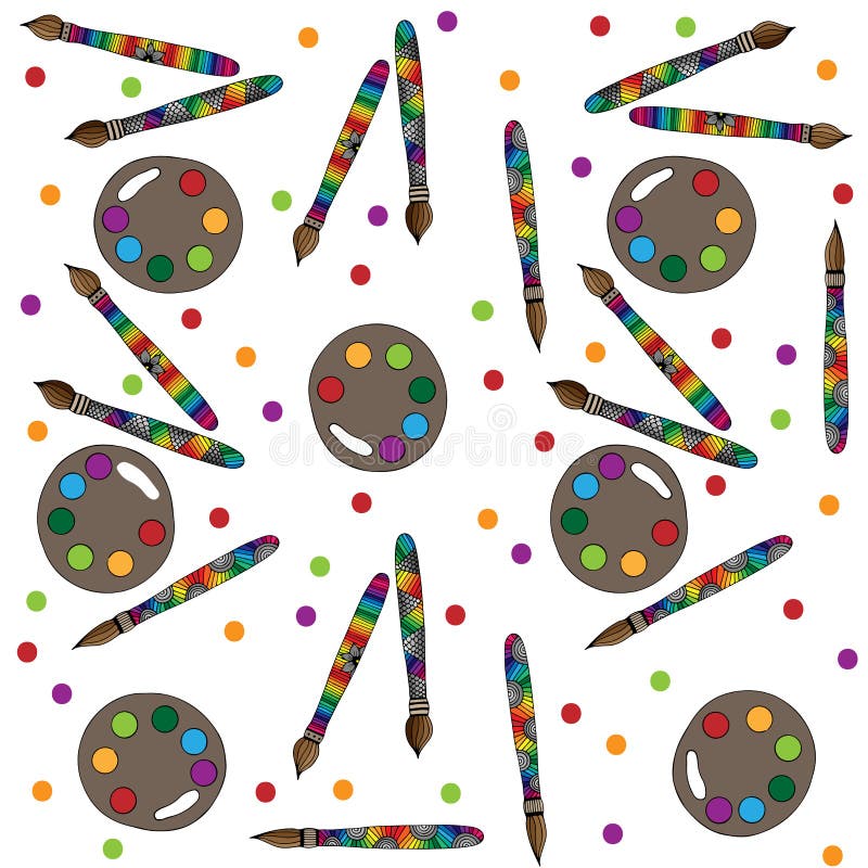 Cartoon Paintbox Stock Illustrations – 62 Cartoon Paintbox Stock ...