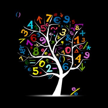 Math Tree Stock Illustrations – 2,124 Math Tree Stock Illustrations ...