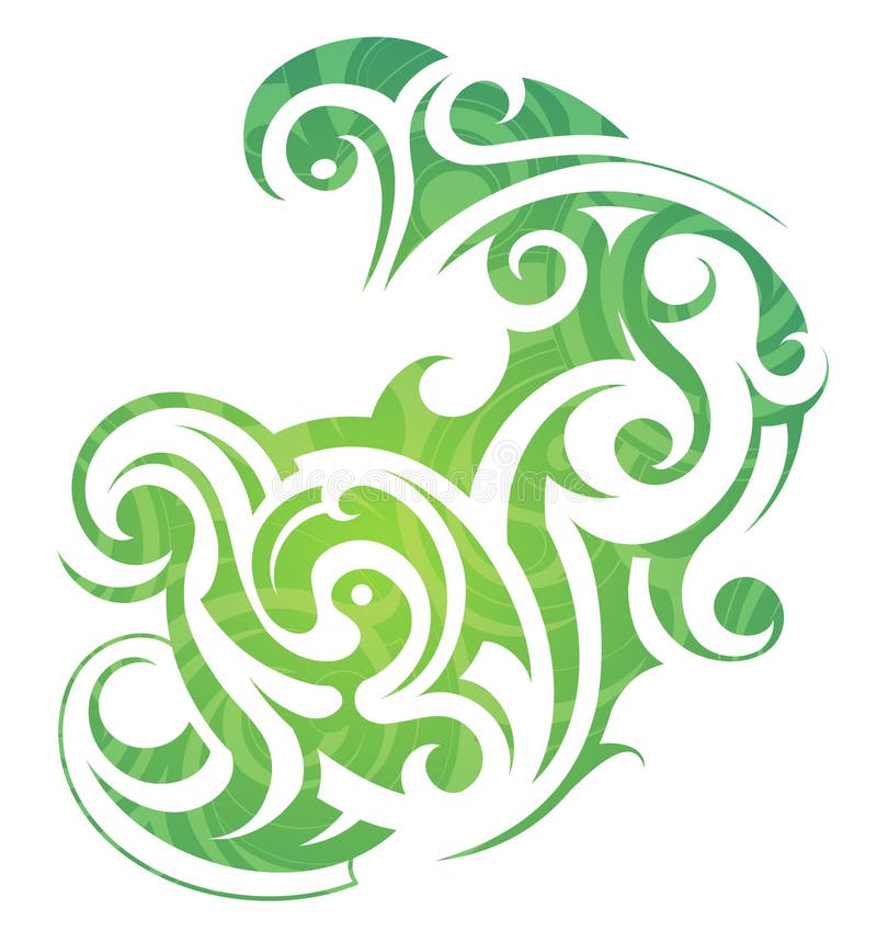 Coeur tribal de tatouage illustration de vecteur. Illustration du forme ...