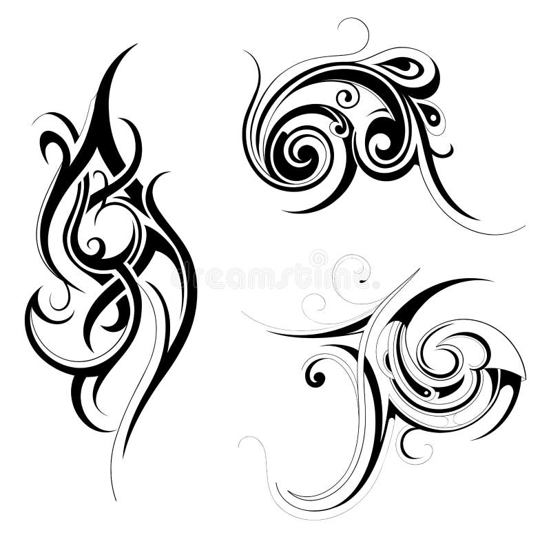 Ensemble tribal d'art illustration de vecteur. Illustration du ...