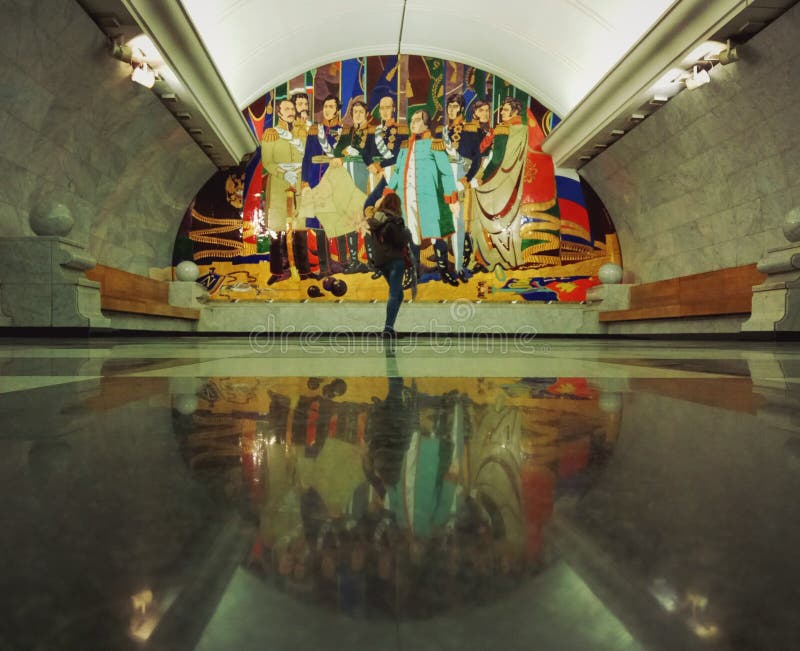 Art underground editorial photography. Image of subway - 100232402