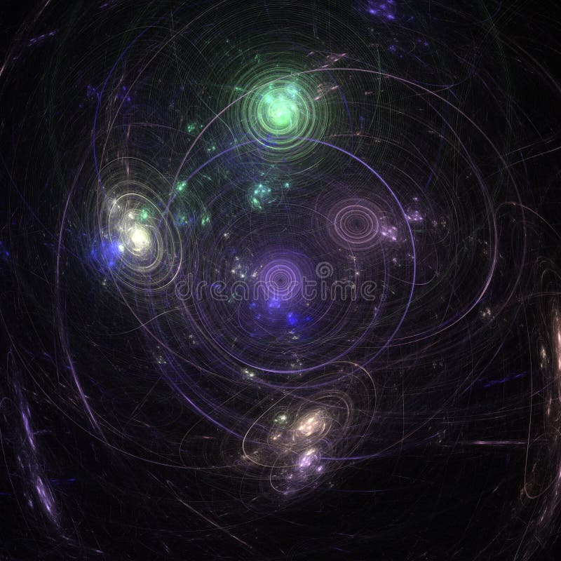 Art Universe abstracto stock de ilustración. Ilustración de elegante ...