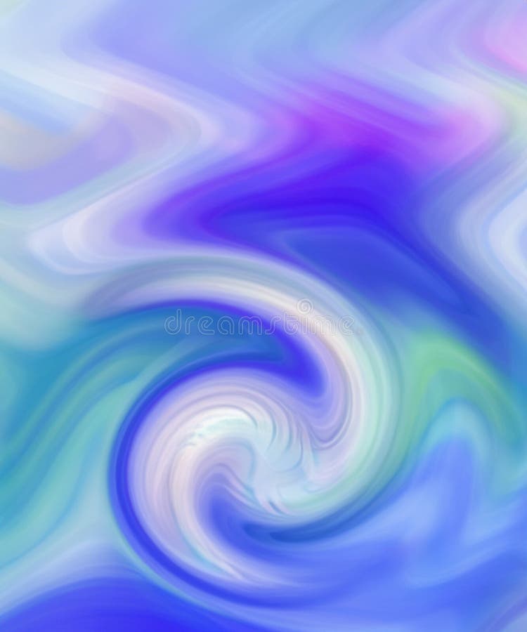 Art Water Swag Shape Design Abstract Background Stock Illustration ...