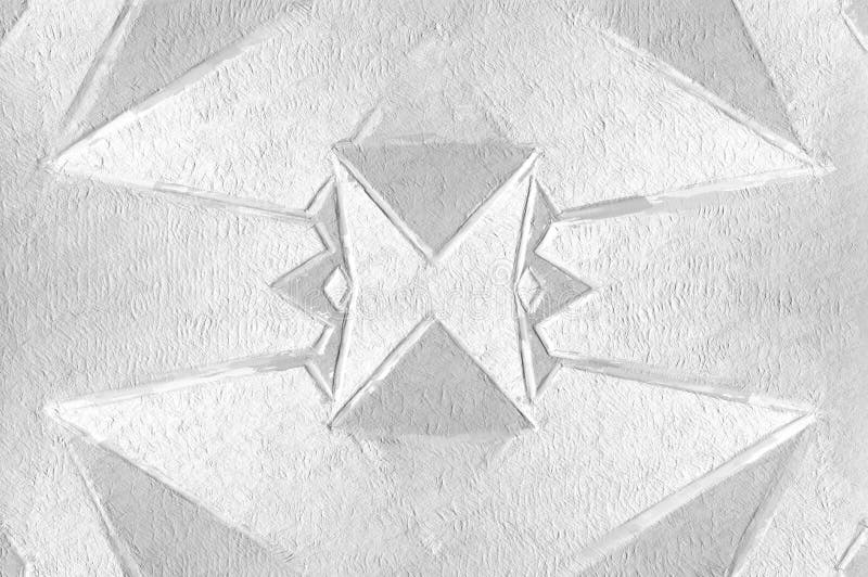 White Color Pattern Background Stock Illustration - Illustration of ...