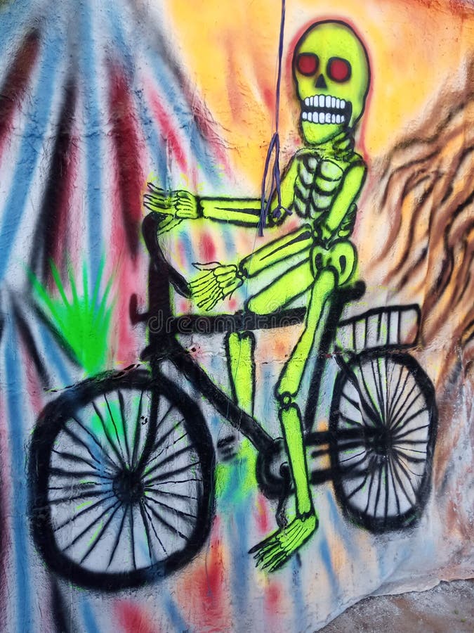 Art Work Art and Craft Bicycle Stock Image - Image of looks, bicycle ...