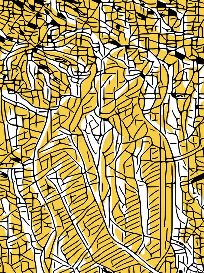 Yellow Color of Abstract Background Stock Illustration - Illustration ...