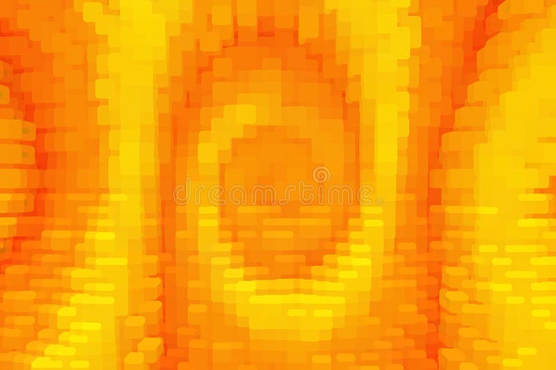 Art Yellow Color Abstract Pattern Background Stock Illustration ...