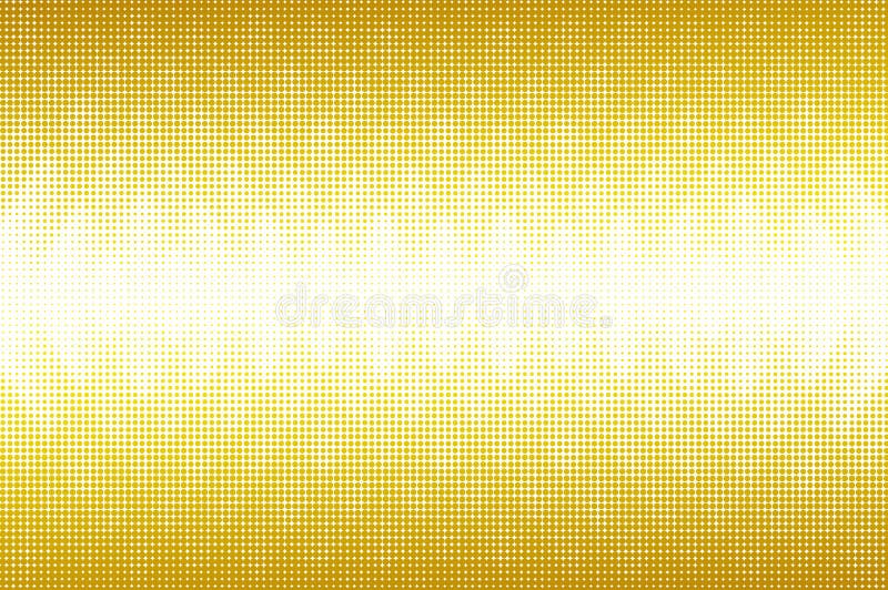 Yellow Color Dotted Pattern Background Stock Illustration ...