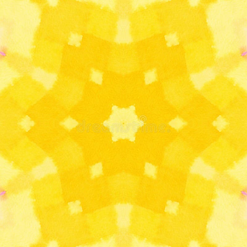 Yellow Color Pattern Background Stock Illustration - Illustration of ...