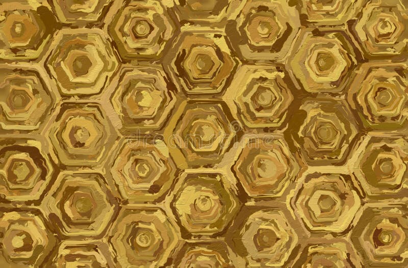 Yellow Color Pattern Background Stock Illustration - Illustration of ...