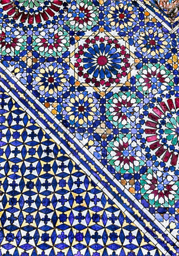 Art of Zelij stock photo. Image of palace, morocco, culture - 280504930