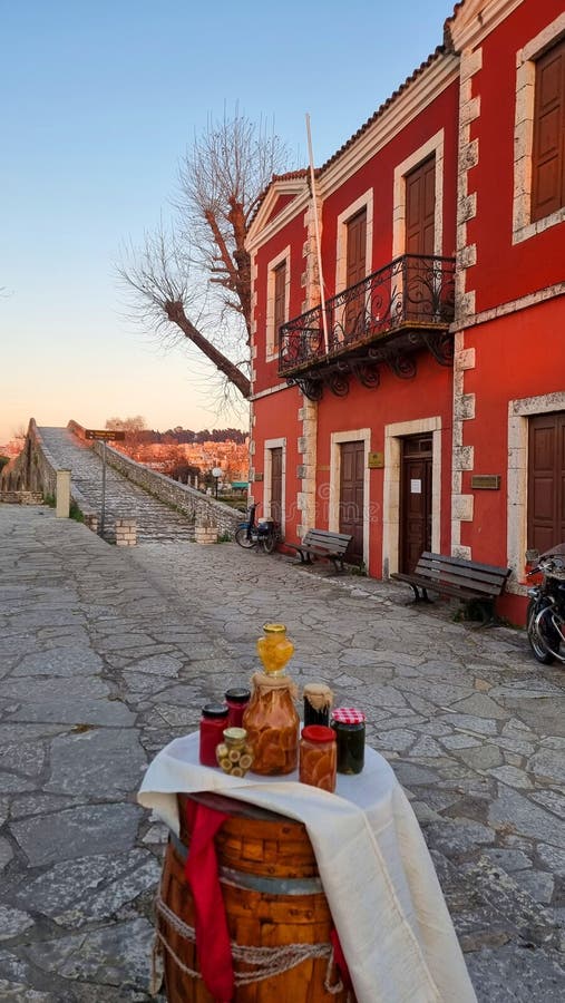 Arta Greece Museum Folklore Stock Photo - Image of house, exterior ...