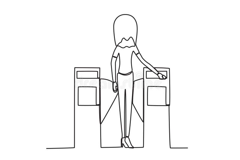 Boarding People Train Stock Illustrations – 217 Boarding People Train ...