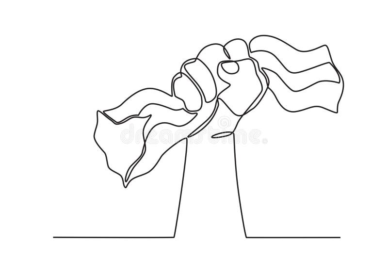 A Determined Hand of Palestinian Freedom Stock Vector - Illustration of ...