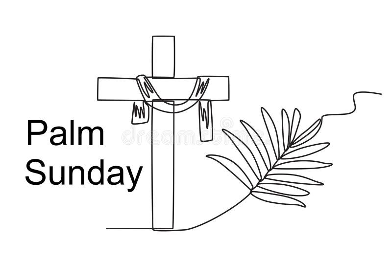 Palm Leaves and Crosses are Mandatory at Palm Sunday Celebrations Stock ...