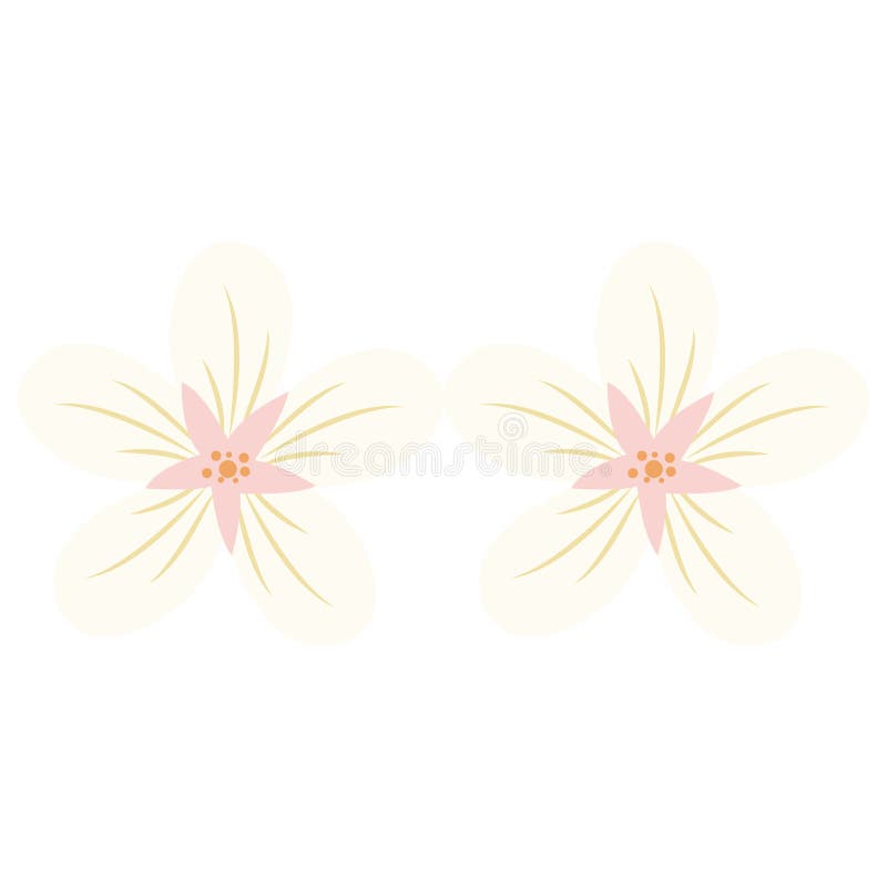 2D Illustration of Faint Pink Floral Glow Vector Stock Illustration ...