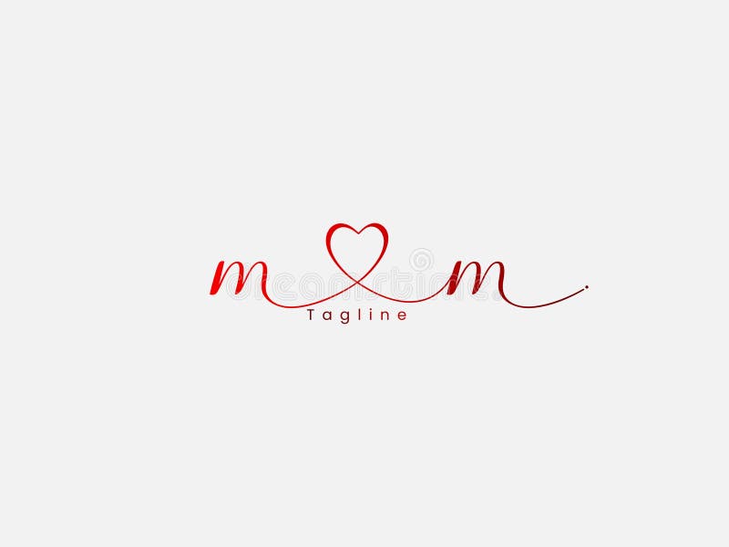 Love Mm Letter. Mm Logo with Love. Love. Couple.Premium Template. Icon ...
