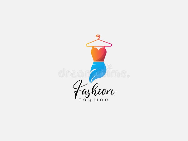 Female Dress Logo. Business. Clothing. Beauty. Fashion Logo Design ...