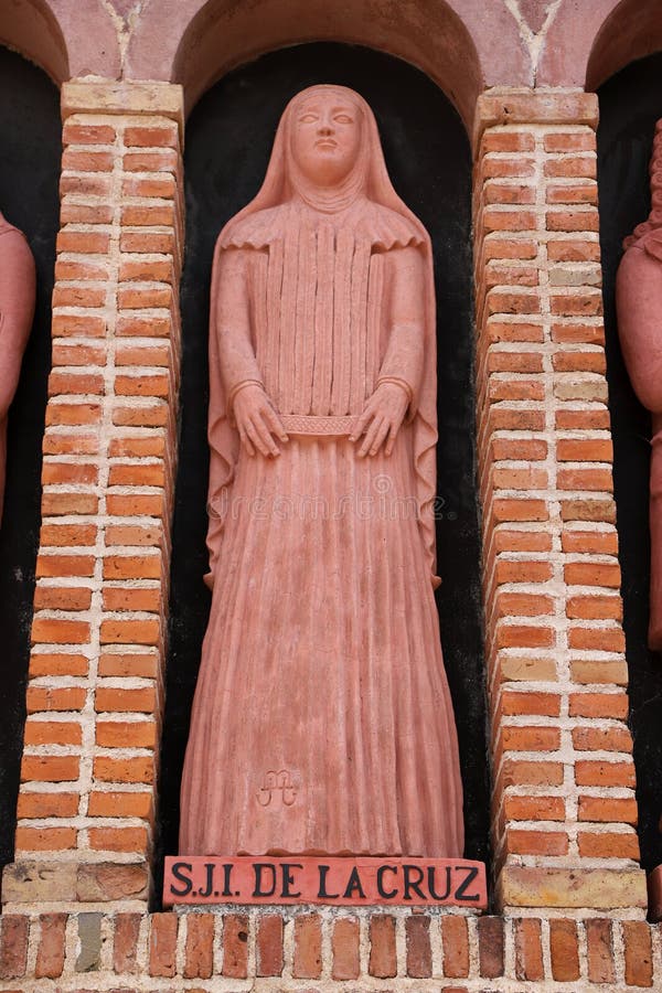 Statue of the Writer and Religious Sor Juana Inés De La Cruz on the ...