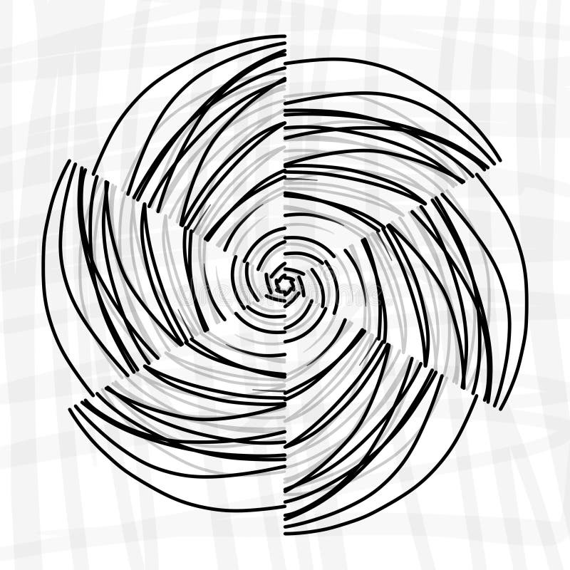 Arte Abstracto De Una Hermosa Flor Stock de ilustración - Ilustración ...