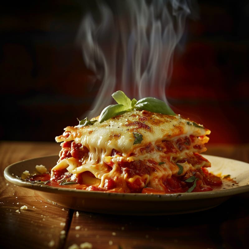 Layers of Fresh Pasta Interspersed with a Rich Bolognese Tomato Sauce ...