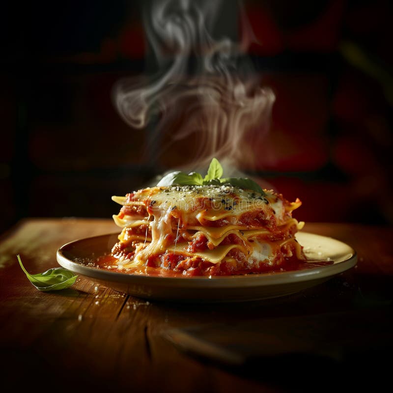 Layers of Fresh Pasta Interspersed with a Rich Bolognese Tomato Sauce ...