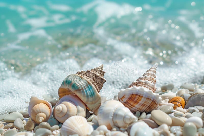 Stones, Shells and Shells Come Together in Perfect Harmony To Convey ...