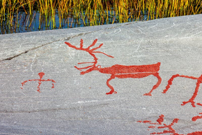 Arte de la roca de Alta fotografía editorial. Imagen de piedra - 37565657