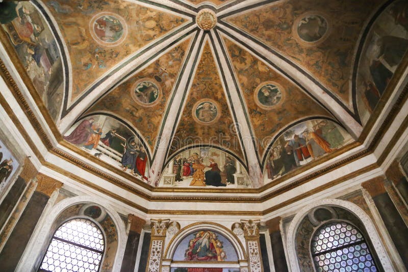 Arte De Saint Mary Major Basilica - Roma Foto de Stock - Imagem de ...