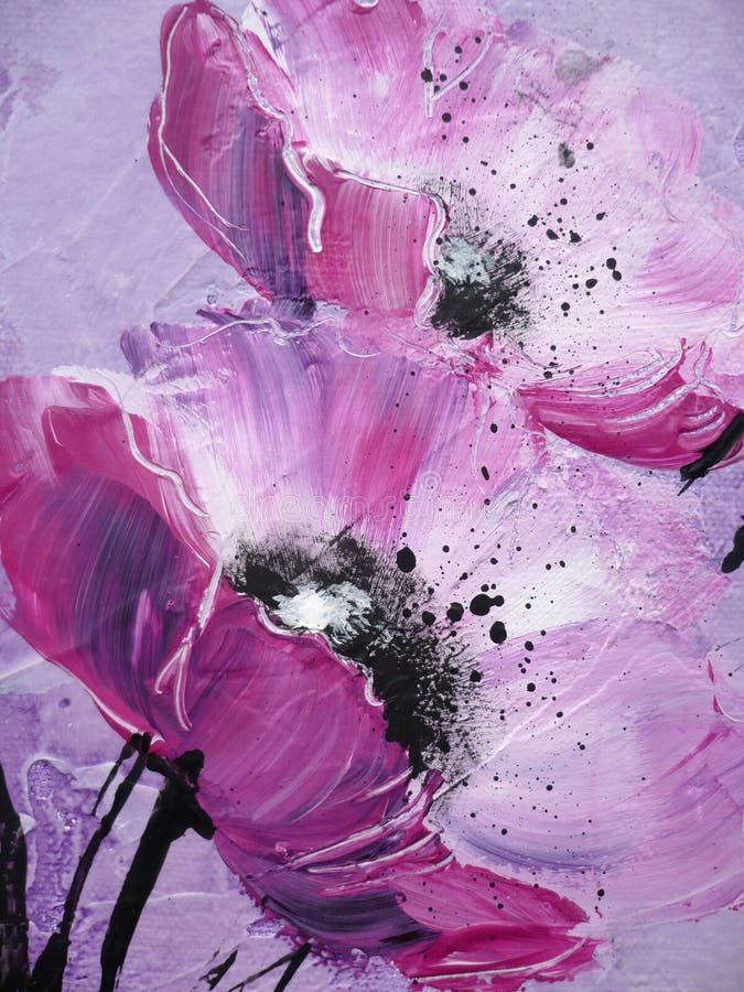 Poppy Art illustrazione di stock. Illustrazione di terra - 5951267