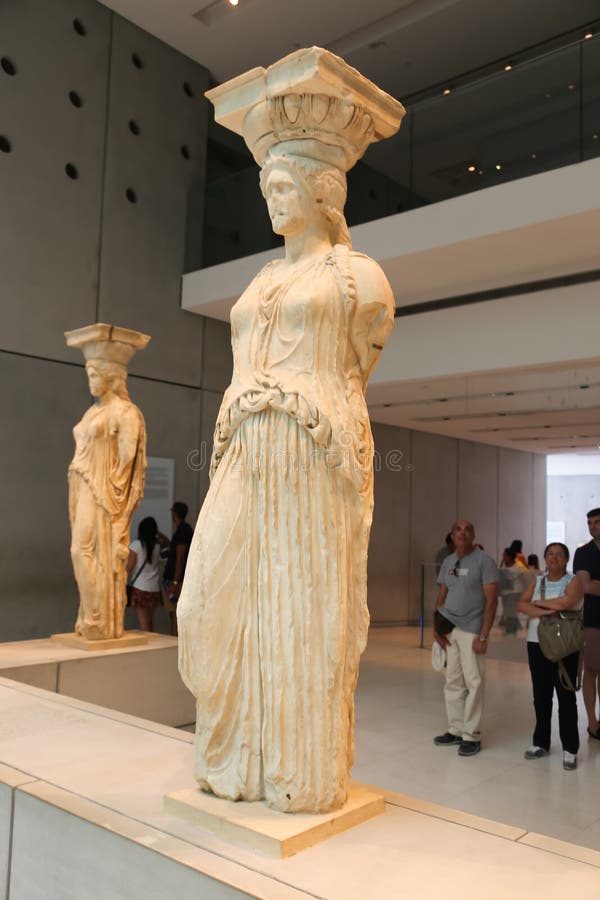 Arte Greca Al Museo Di Atene Grecia Fotografia Editoriale - Immagine di ...