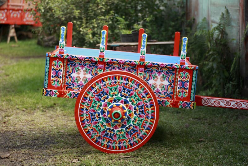 Arte típico de Costa Rica imagen de archivo. Imagen de recorrido - 3702411