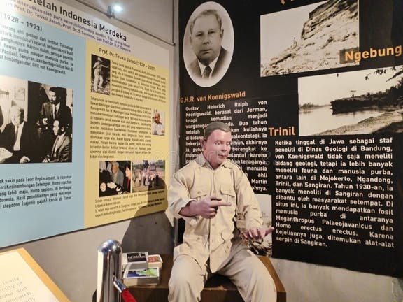 Artefacts from Sangiran Museum, Early Human Site and Evolution Museum ...