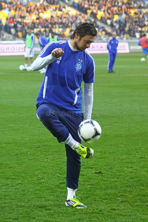 Artem Milevskyy of Dynamo Kyiv Editorial Stock Image - Image of close ...