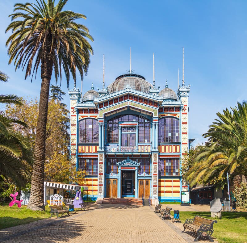 Artequin Museum - Santiago, Chile Editorial Image - Image of colorful ...